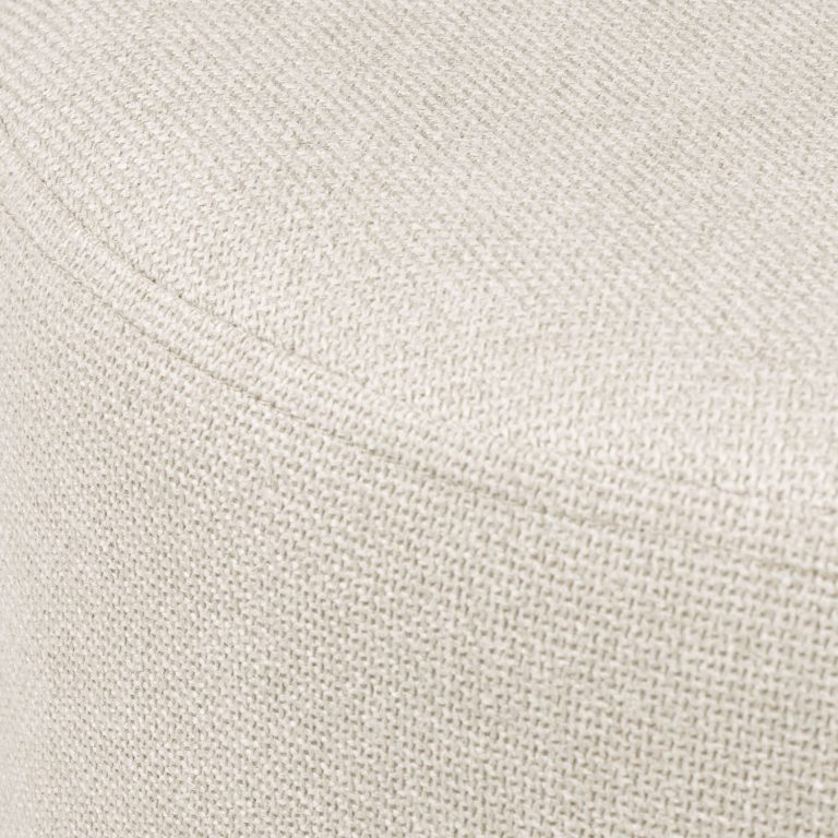 Puff Camilo Beige ø 60 Cm de diseño nórdico y moderno - Ehka Home